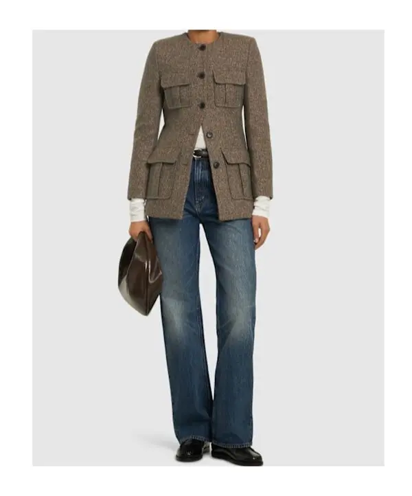 NILI LOTAN Gabriella Long Sleeve Casual Jacket