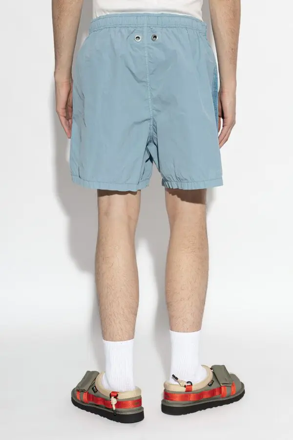 Stone Island X Marina Logo Patch Shorts