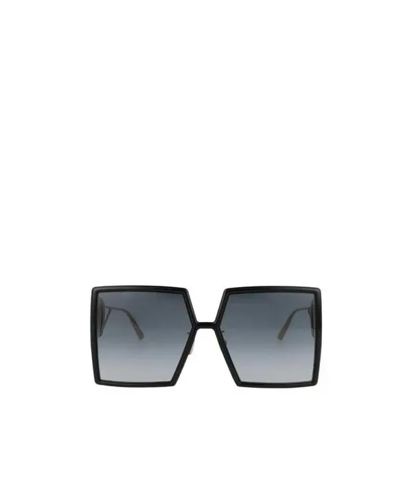 Dior Logo Square Frame Sunglasses - Gray