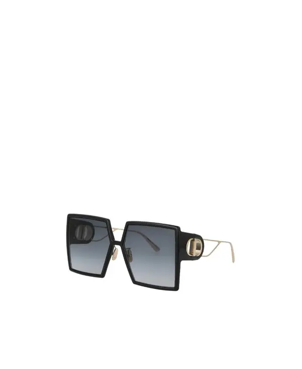 Dior Logo Square Frame Sunglasses - Gray