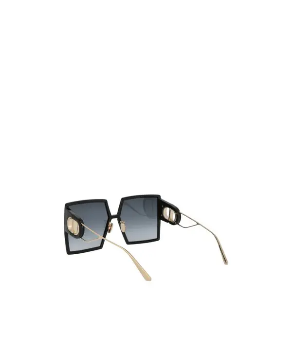 Dior Logo Square Frame Sunglasses - Gray
