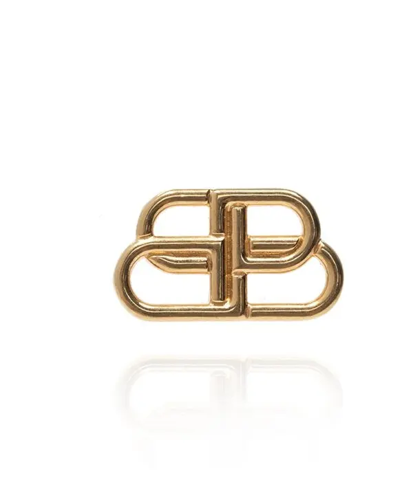 Balenciaga Bb Stud Earrings - Yellow