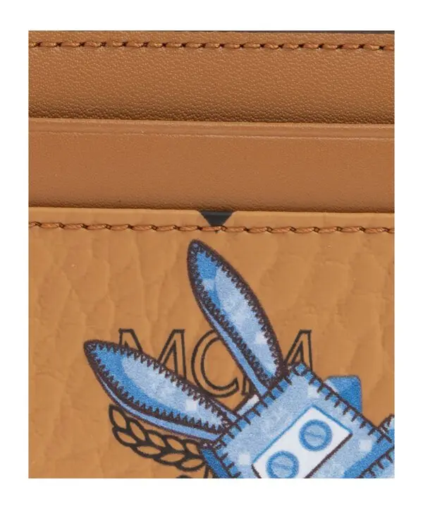 Mcm Pattern Card Holder