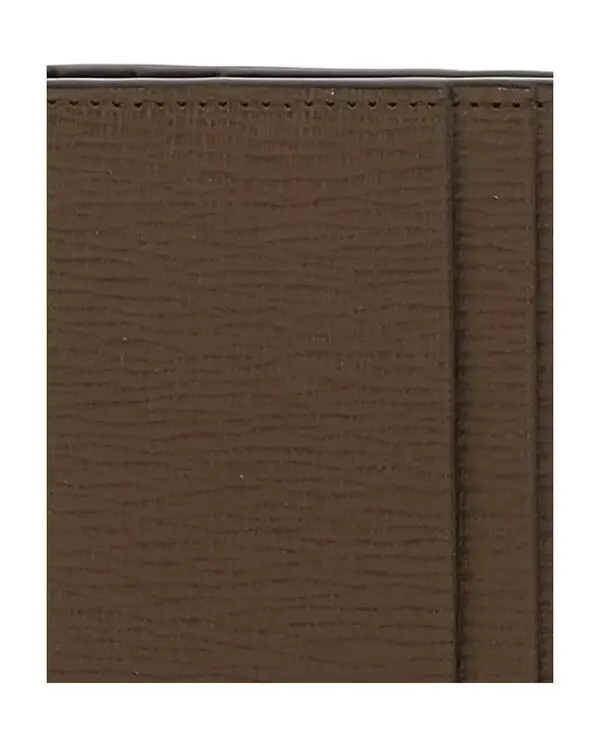 FERRAGAMO Bi-fold Leather Card Holder