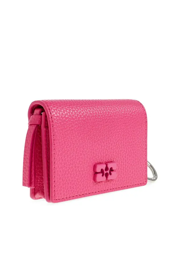 GANNI Logo Detailed Wallet