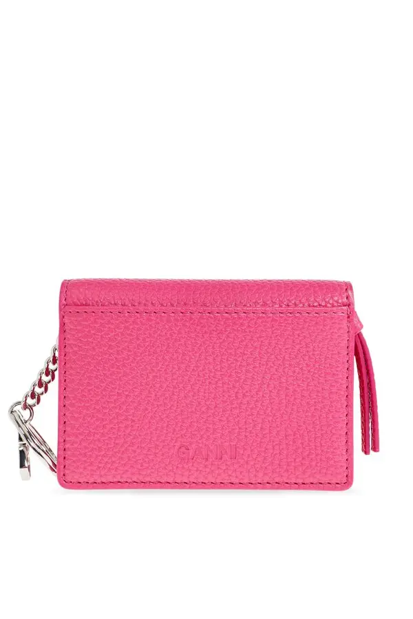 GANNI Logo Detailed Wallet