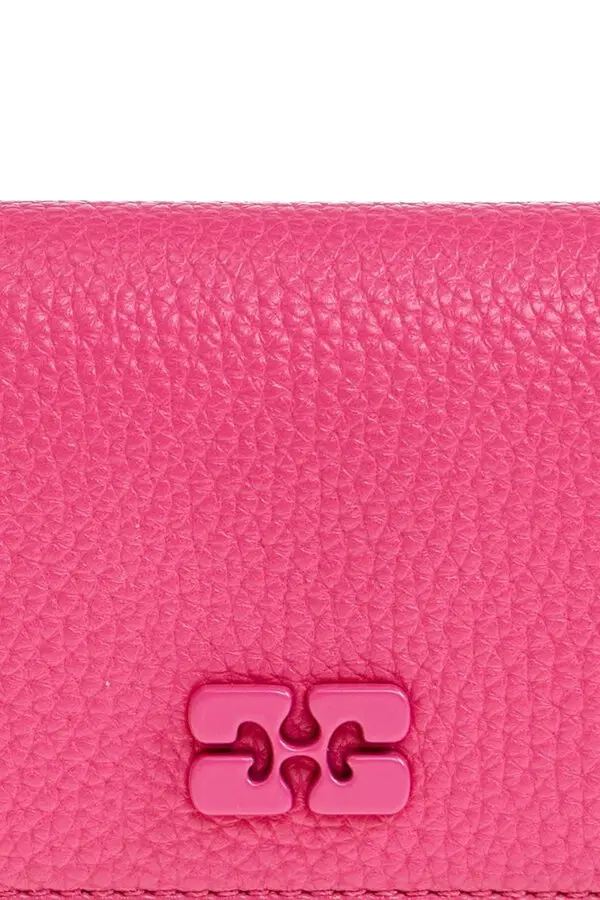 GANNI Logo Detailed Wallet
