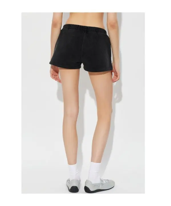 MISBHV Logo Detail Cotton Mini Shorts