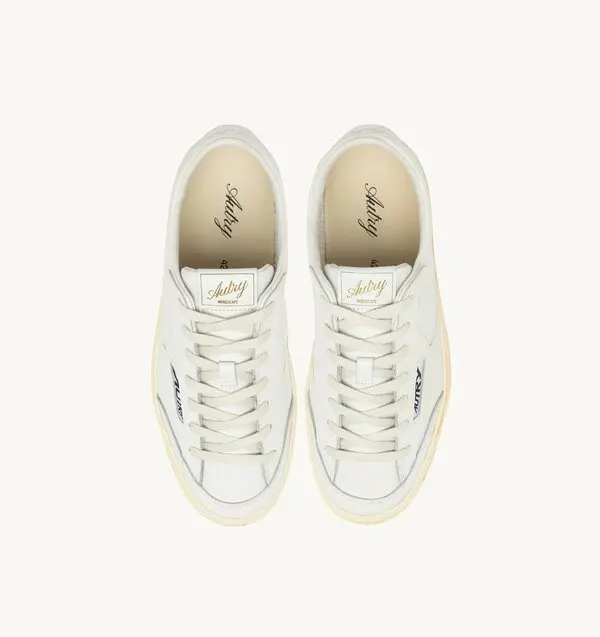 AUTRY Windscape Vintage Low-top Sneakers - White