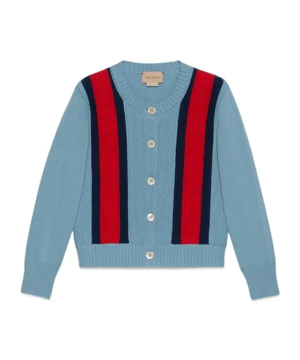 Gucci Square G Cotton Cardigan