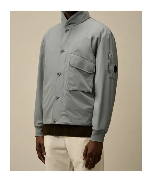 C.P. COMPANY Lens Detail Jacket - Blue