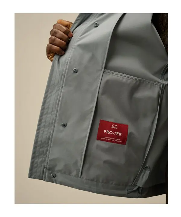 C.P. COMPANY Lens Detail Jacket - Blue
