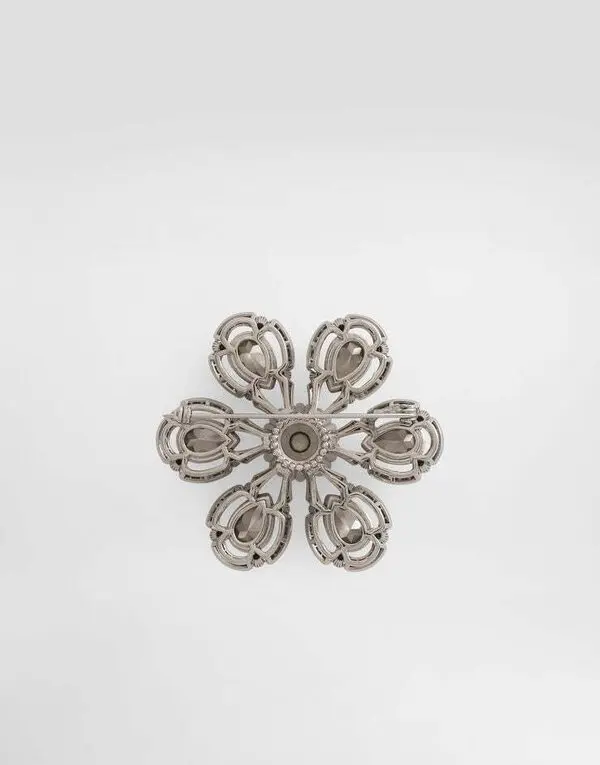 Dolce & Gabbana Floral Embellished Brooch