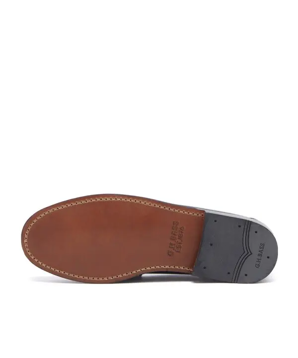 G.H. BASS  CO G.h. Bass Weejuns Penny Loafers With Woven Details