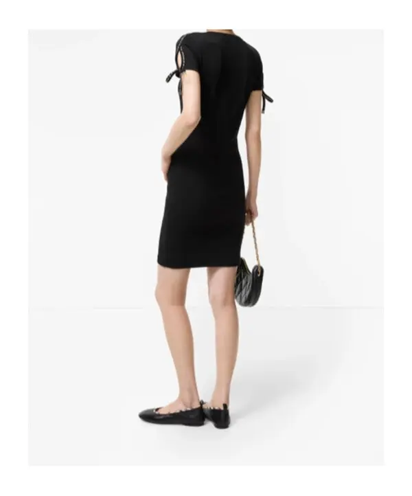 Burberry Tatiana Tie-sleeve Knitted Dress