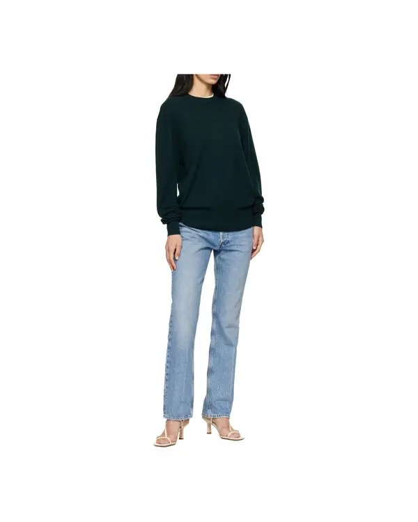 AGOLDE Lana High-rise Straight Jeans - Gray