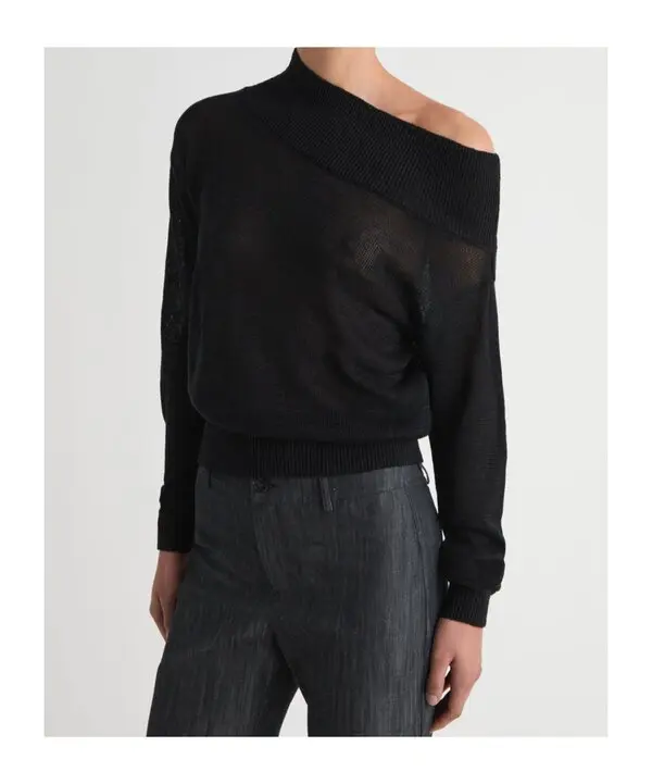 Paloma Wool Soto Funnel-neck Fine-knit Sweater