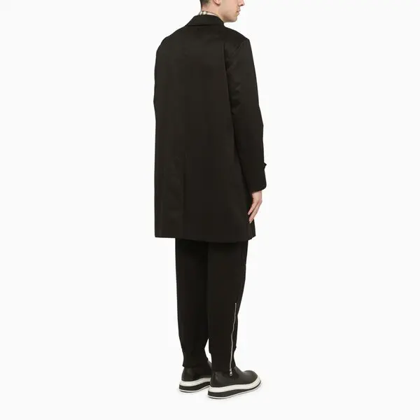 Burberry Paddington Single-breasted Trench Coat - Black