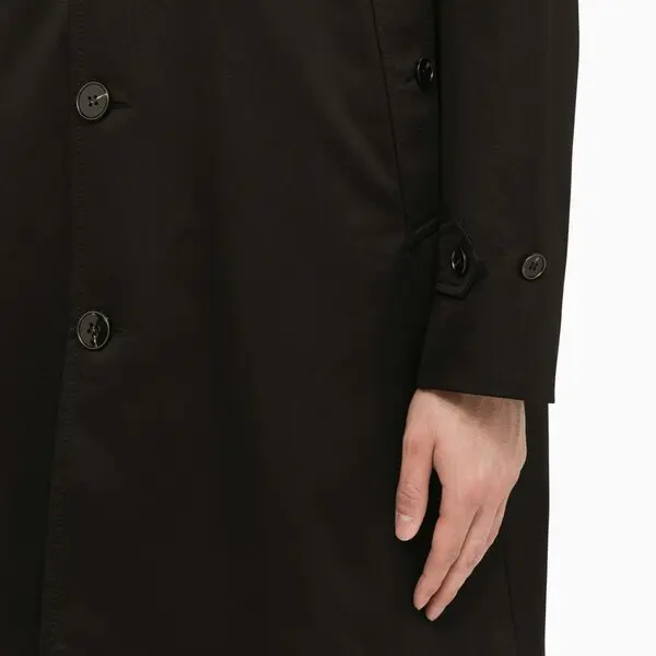 Burberry Paddington Single-breasted Trench Coat - Black