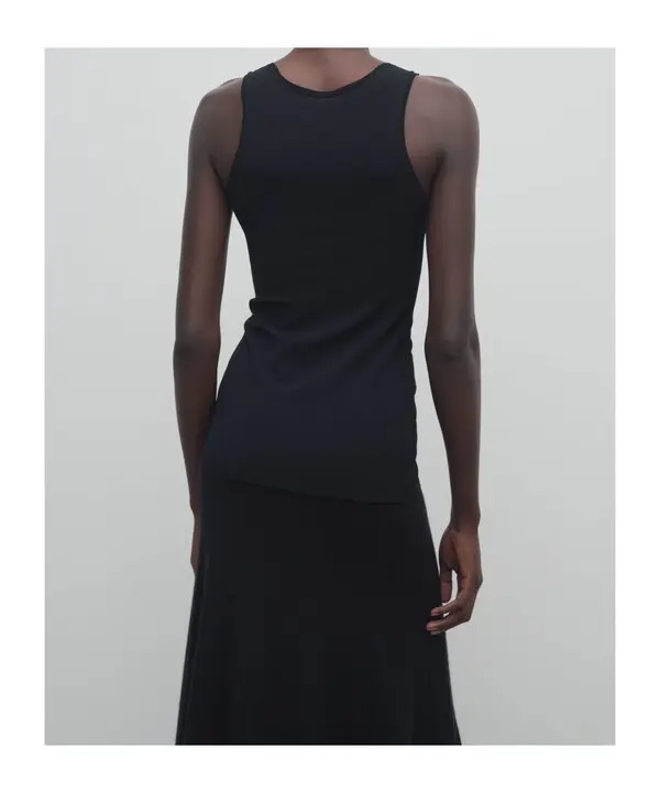 THE ROW Sleeveless Scoop-neck Vest
