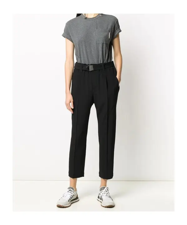 Brunello Cucinelli Rolled Sleeve T-shirt