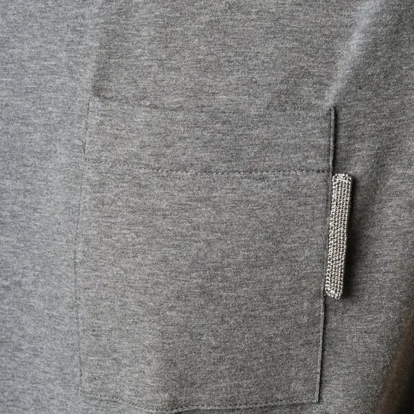 Brunello Cucinelli Rolled Sleeve T-shirt