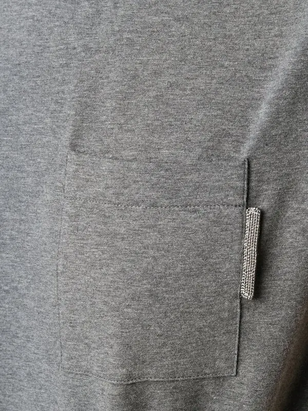 Brunello Cucinelli Rolled Sleeve T-shirt