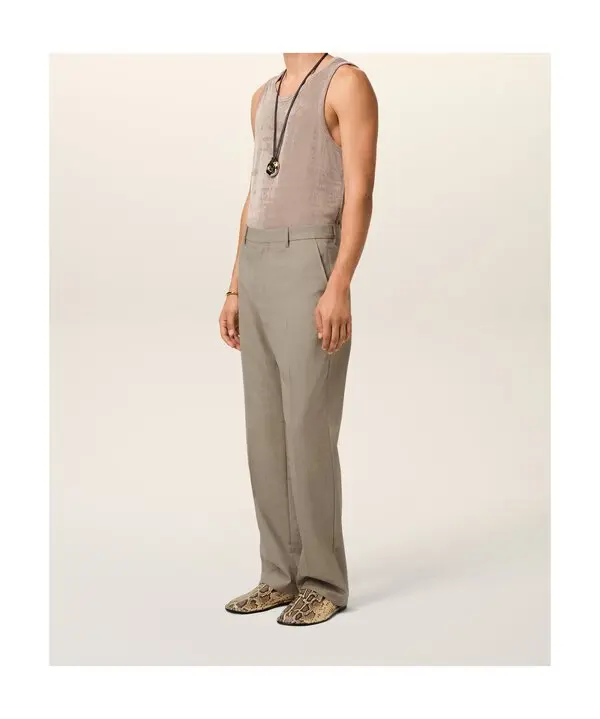 AMI Paris Straight Tailored Trousers
