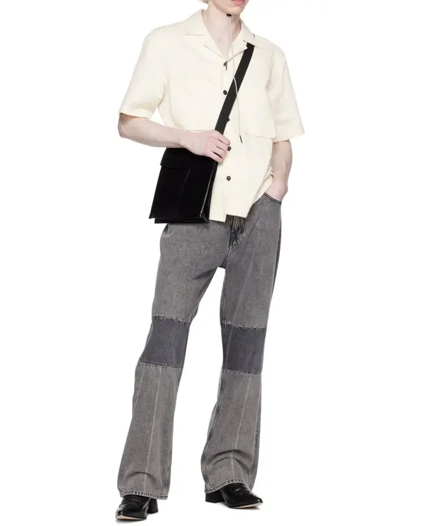 Our Legacy Leather Pocket Shoulder Bag