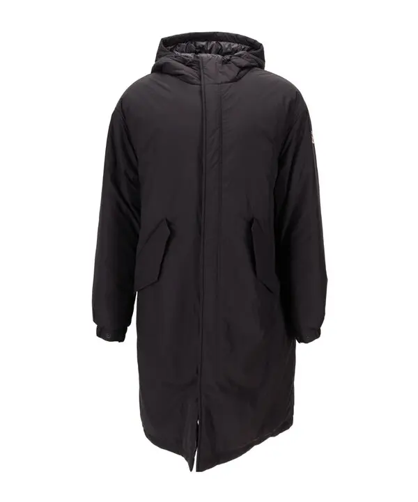 Moncler Siciones Logo Patch Parka