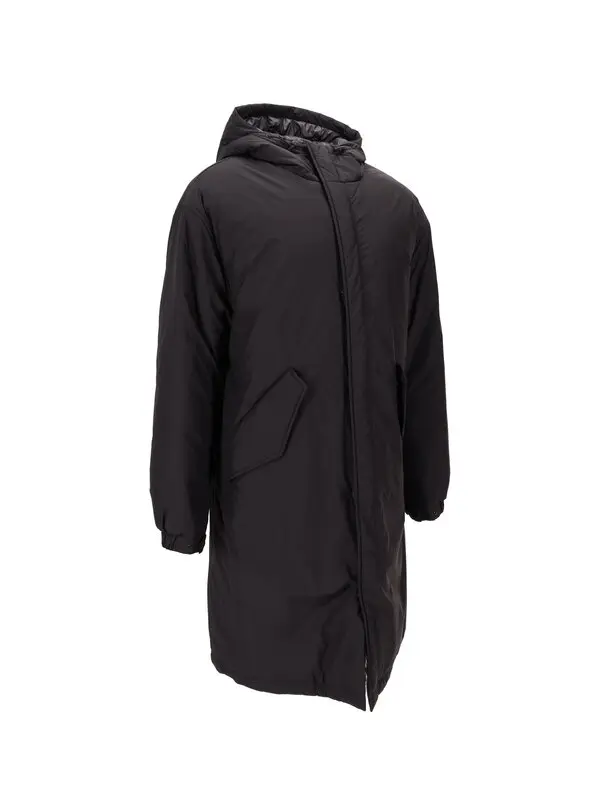 Moncler Siciones Logo Patch Parka