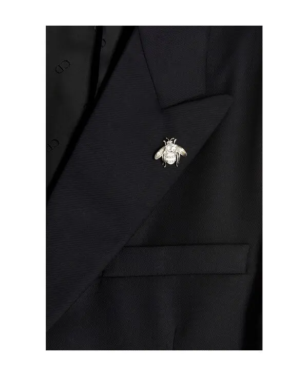 Dior Bee Embellished Single-breasted Jacket