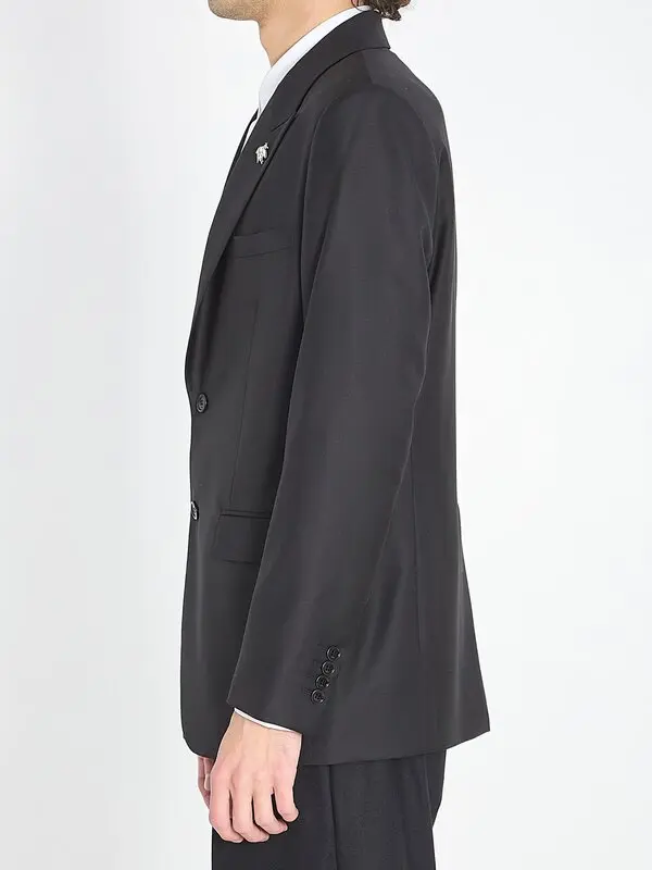 Dior Bee Embellished Single-breasted Jacket