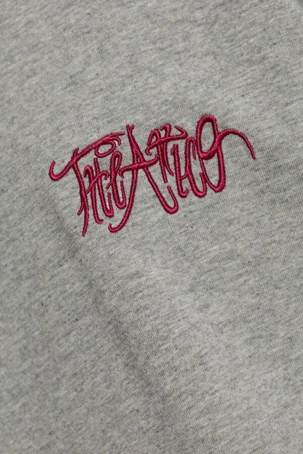 Attico Il Primo Bagno" Logo Embroidered Crewneck T-shirt