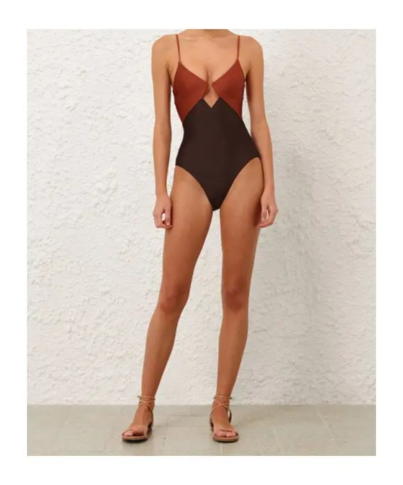 Zimmermann Aster Cut-out One-piece Swimsuit