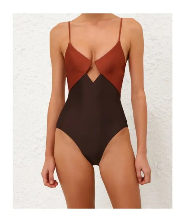 Zimmermann Aster Cut-out One-piece Swimsuit