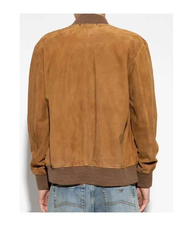 Paul Smith Suede Bomber Jacket