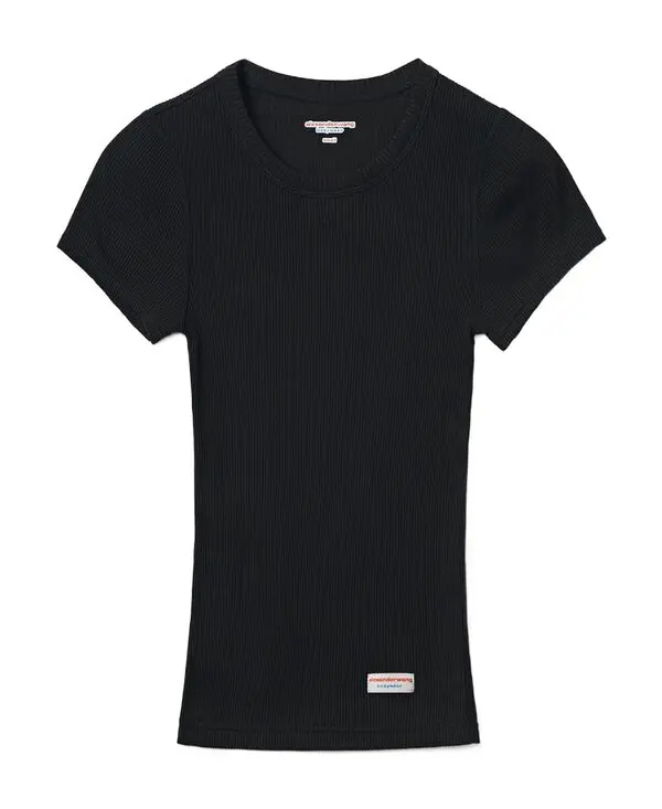 Alexander Wang Ribbed Cotton T-shirt