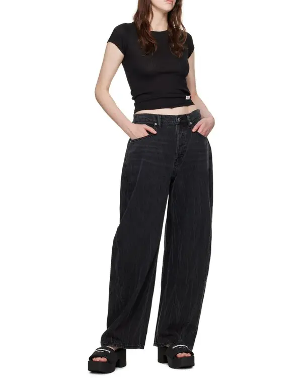Alexander Wang Ribbed Cotton T-shirt