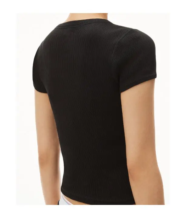 Alexander Wang Ribbed Cotton T-shirt