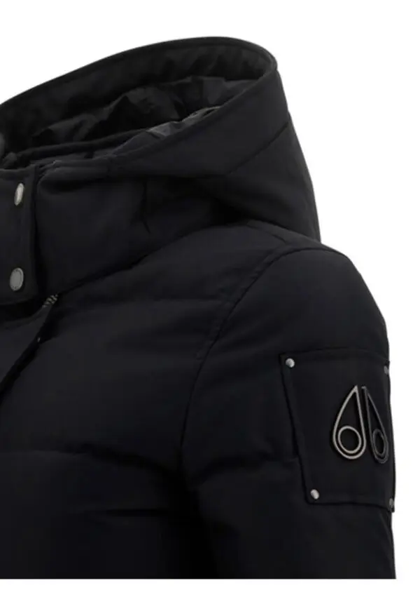 Moose Knuckles Zipped Hooded Down Jacket - No