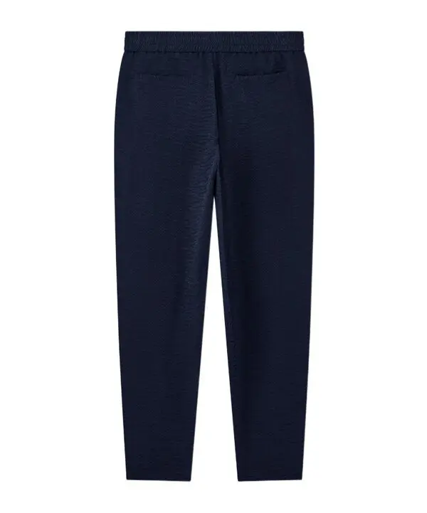 Giorgio Armani Crinkled Relaxed Fit Trousers
