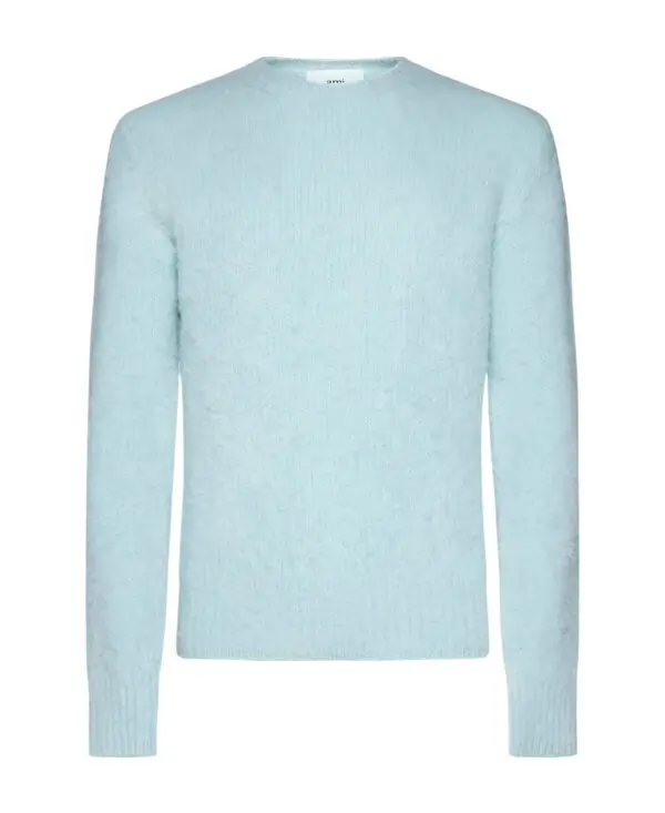 AMI Paris Long-sleeved Crewneck Pullover