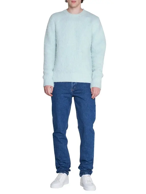 AMI Paris Long-sleeved Crewneck Pullover