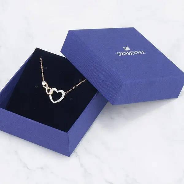 SWAROVSKI Infinity Heart Necklace