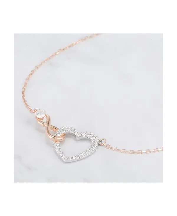 SWAROVSKI Infinity Heart Necklace