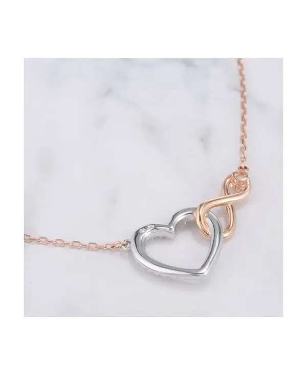 SWAROVSKI Infinity Heart Necklace