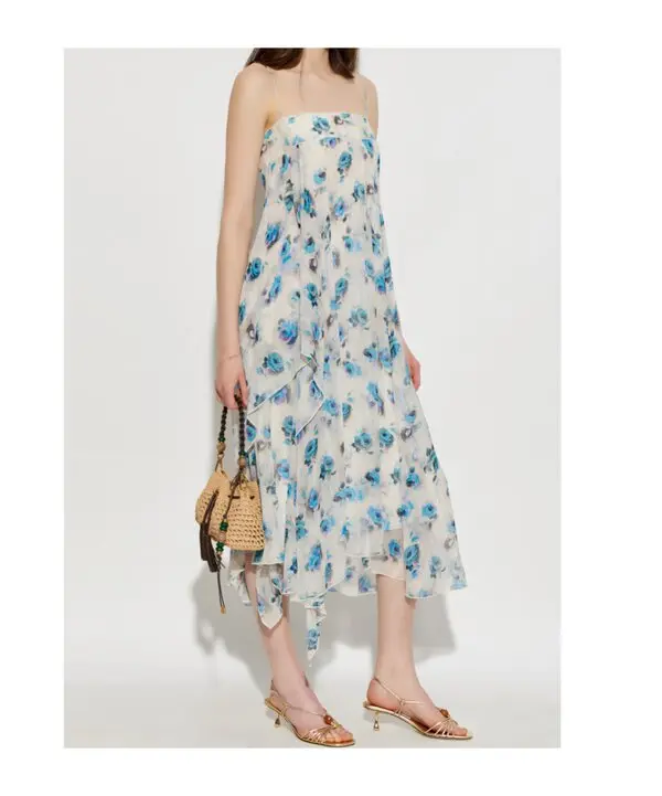 Tory Burch Printed Silk Dress