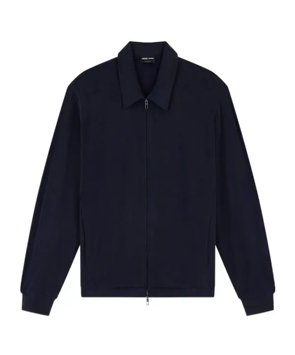 Giorgio Armani Zip-up Blouson Jacket
