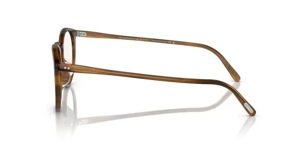 Oliver Spencer O'malley Oval Frame Eyeglasses - Brown